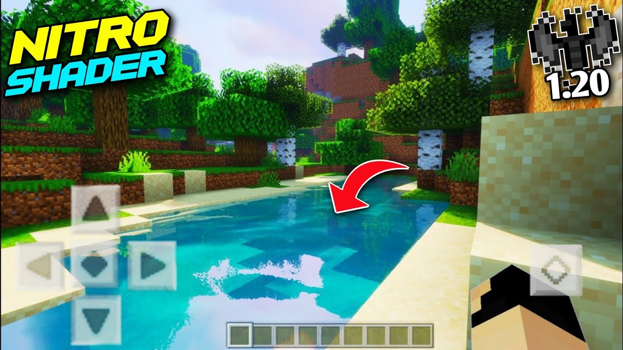 Nitro Shader For Minecraft PE 1.20 [Render Dragon] Best Shader For MCPE | No-Clickbait - YouTube