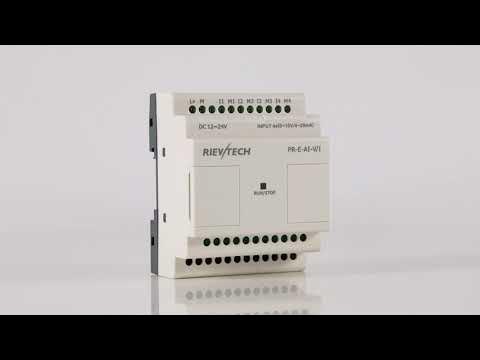 Rievtech PR-E-AI-V/I Analóg bemeneti modul (0-10V/0-20mA) - YouTube