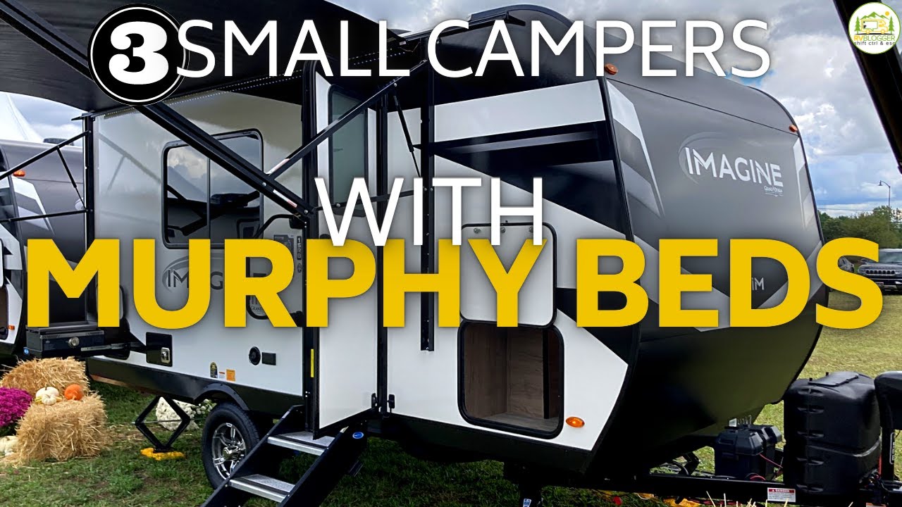 3 Small Camper Trailers with Murphy Beds - YouTube