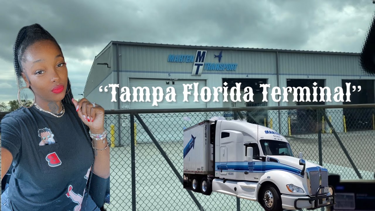 Come with me to check out the Tampa Florida Terminal | Marten Transport ...