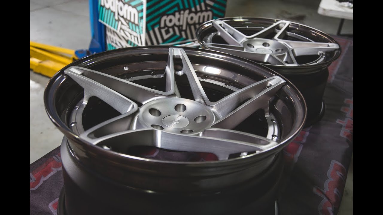 Rotiform Wheels New 3 Piece CHD Concave Wheels Shown Off - YouTube