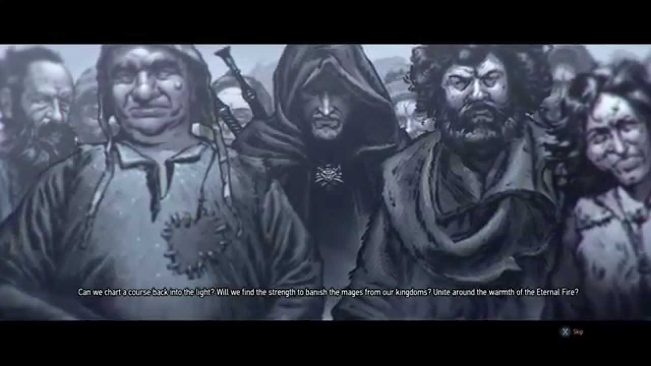 The Witcher 3 - Intro + Basic Gameplay/Controls Pt1 - YouTube