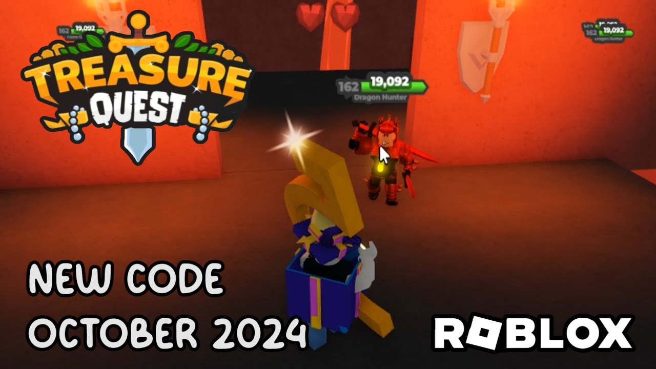Roblox Treasure Quest New Code July 2024 - YouTube