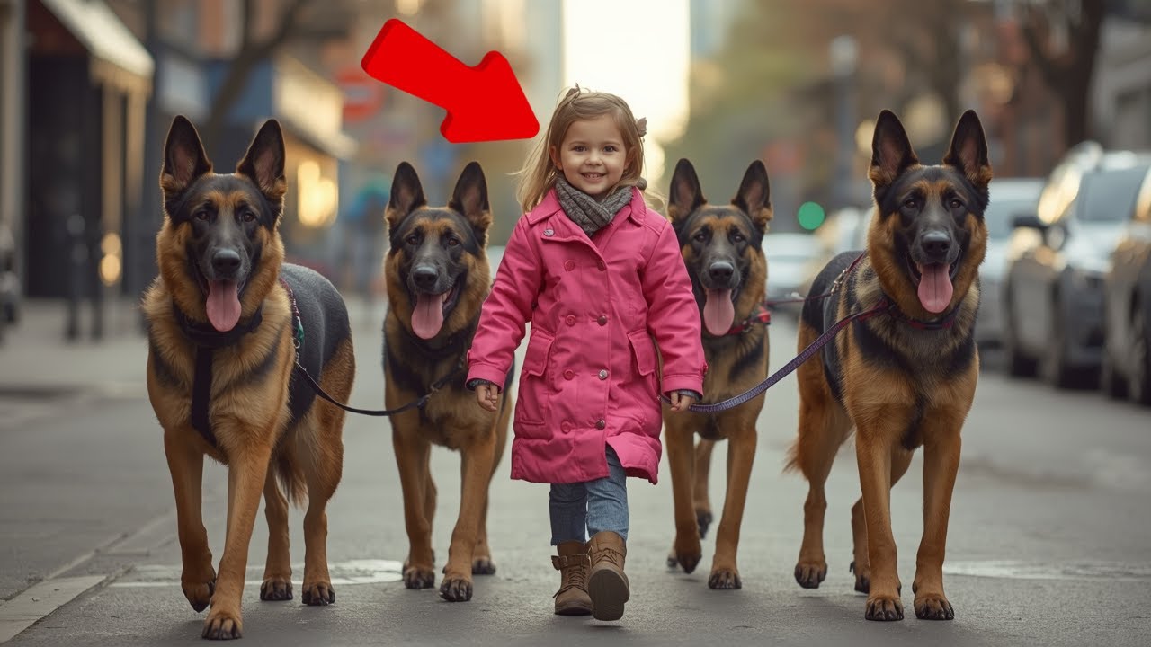 A Little Girl Walks Her Dogs Every Morning, Until People Realize She Is ...