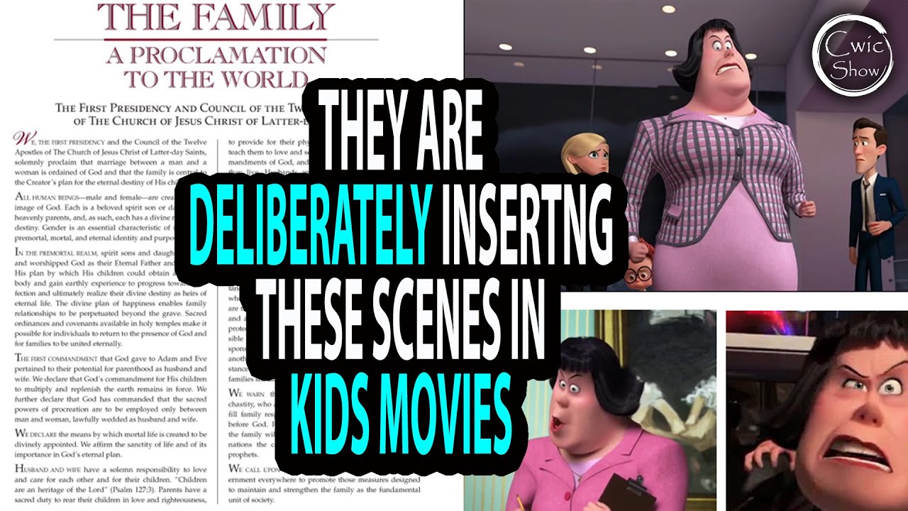 They Are Deliberately Inserting These Scenes In Kids Movies - YouTube