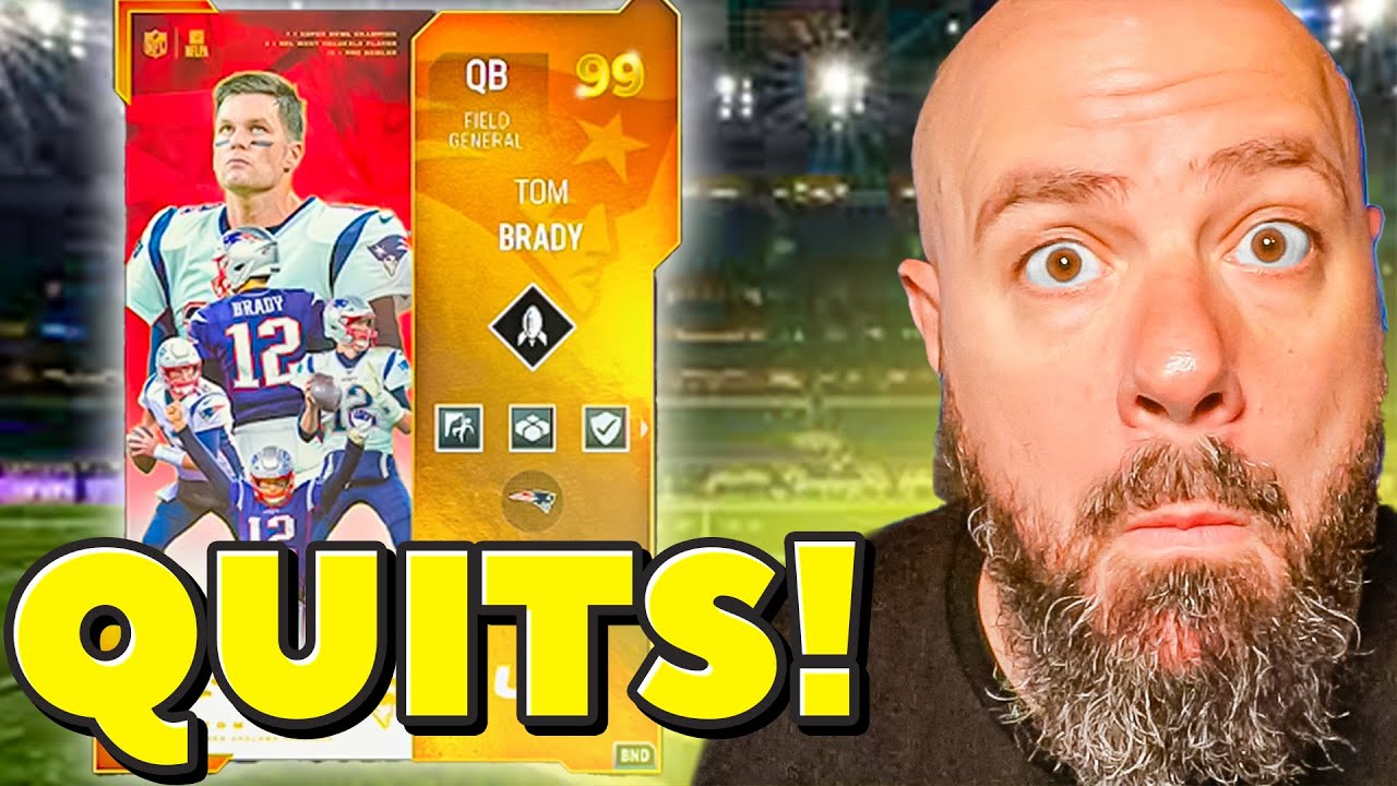 99 Tom Brady Causes RAGE QUITS! - YouTube