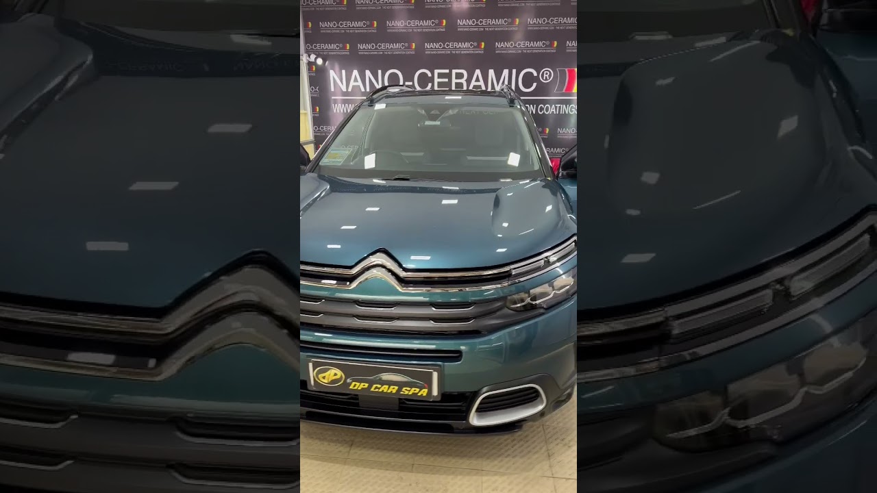 CITREON C5 Graphene Coated at DP CAR SPA with 7 year warranty - YouTube