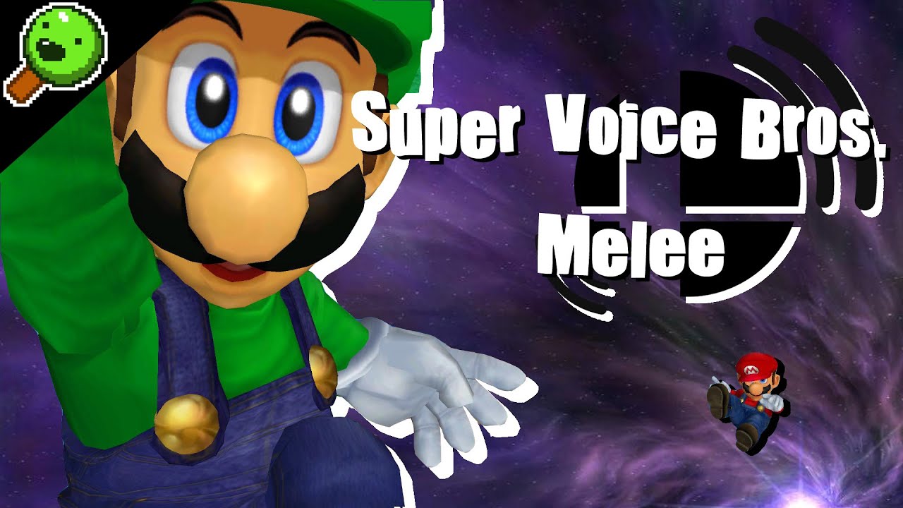 Super Voice Bros. Melee 【Playing Super Smash Bros. Melee with only ...
