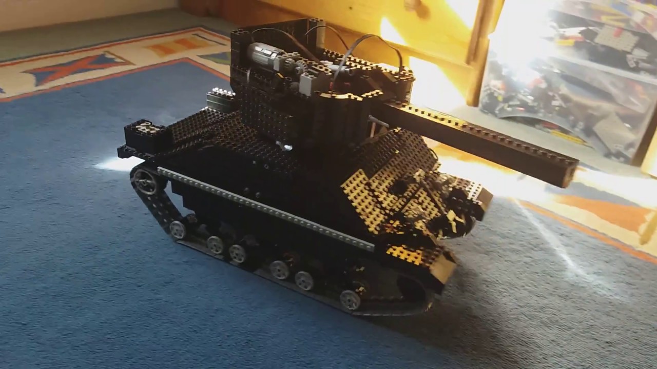 Lego RC Firing Tank I - YouTube