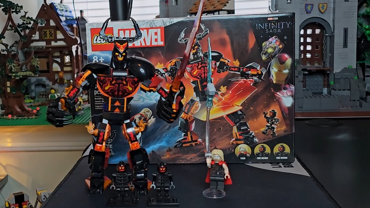 Finally Another Lego Thor: Ragnarök Set! Thor vs Surtur (Buildable ...