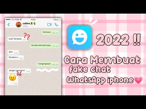 TUTORIAL PAKE APK iFAKE CHAT🌻| PENJELASAN LENGKAP|| FAKE CHAT WHATSAPP ...