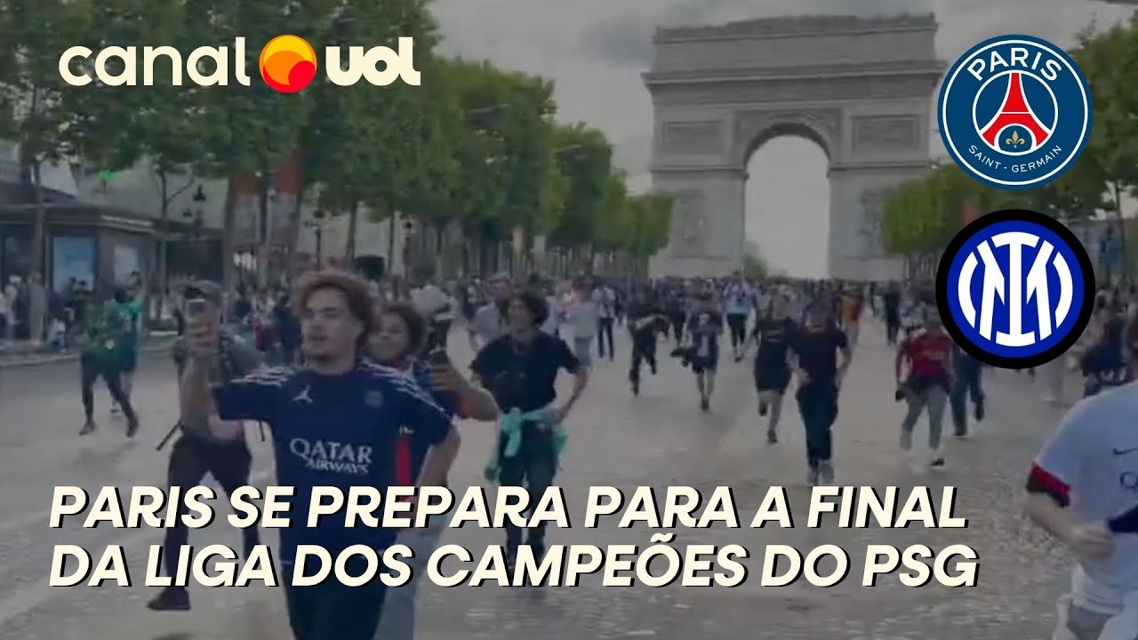 FINAL DA CHAMPIONS: COM BARRICADAS E PROTEÇÃO, PARIS JÁ ESTÁ PRONTA ...