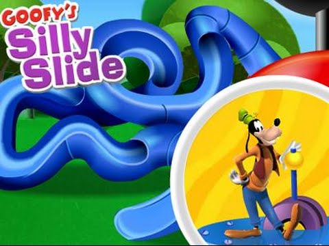 Mickey Mouse Clubhouse : Goofy Silly Slide! - YouTube