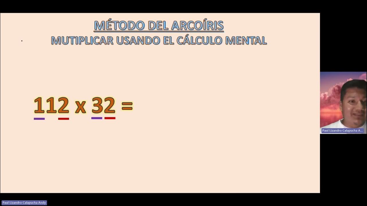 MULTIPLICAR USANDO EL CALCULO MENTAL - Modelación pedagógica - Método ...