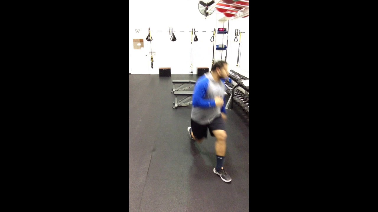 Crossover Lunges Exercise