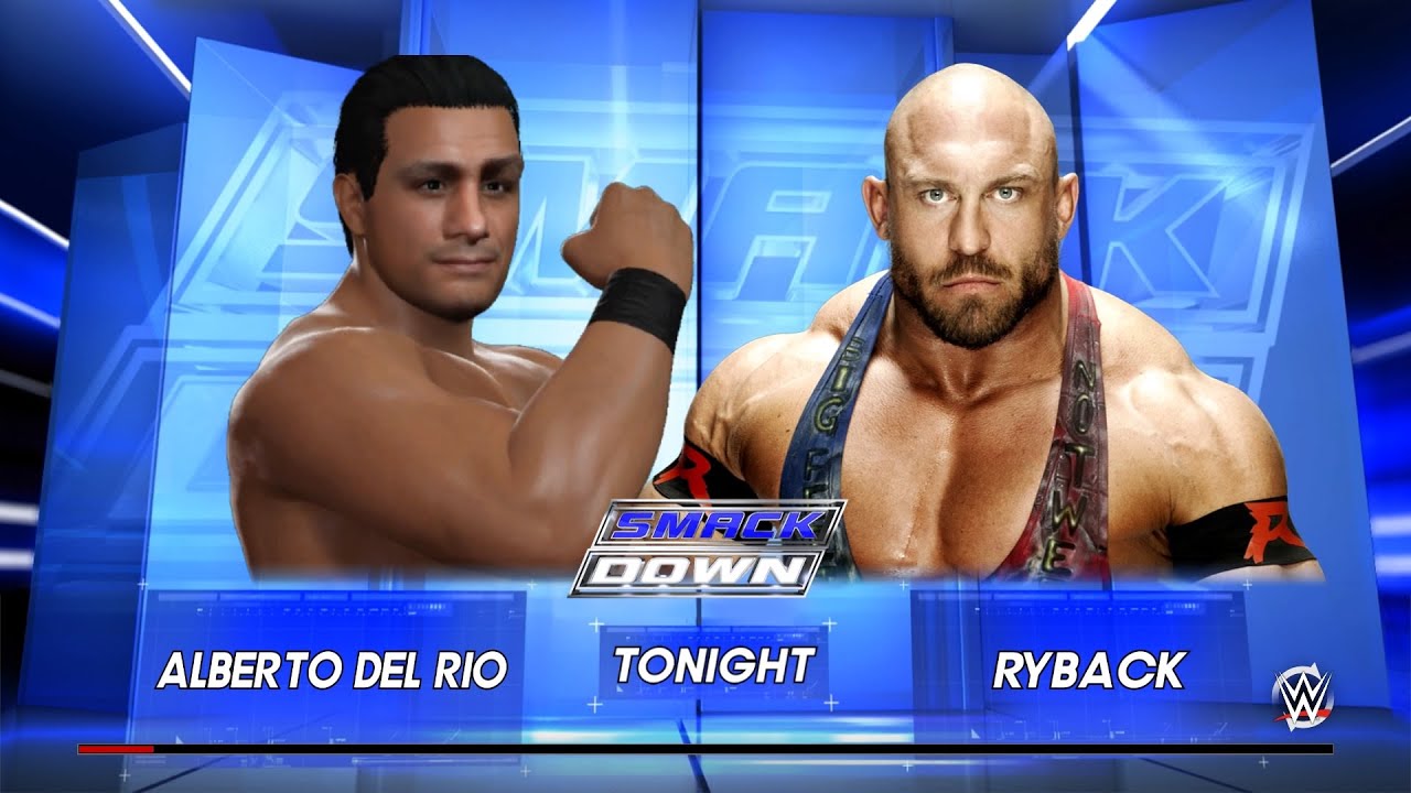 WWE Smackdown 12/17/15 Alberto Del Rio vs Ryback 2K16 Gameplay results ...