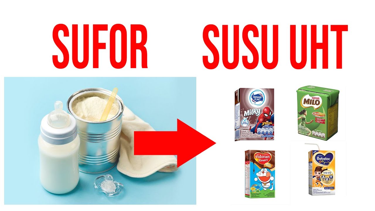 Kapan Sebaiknya Stop Susu Formula (sufor) dan Beralih ke Susu UHT - YouTube
