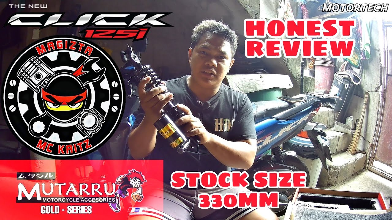 MUTARRU GOLD SERIES SHOCK REVIEW - INSTALL TEST RUN - YouTube