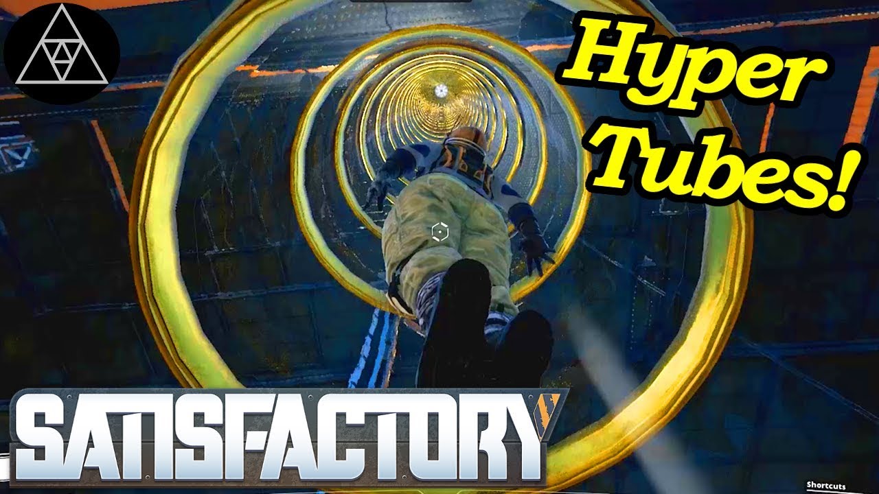 Satisfactory Gameplay #52 Hyper Tubes! So reisen wir in der Zukunft ...