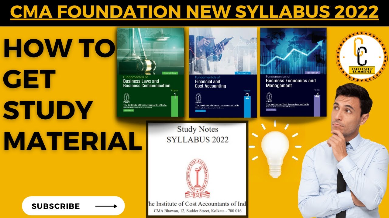 How to get study material || CMA Foundation new syllabus 2022 books 📚 # ...