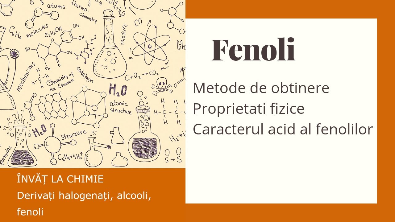 FENOLI - Metode de obtinere, proprietati fizice, caracterul acid - YouTube