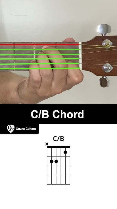 How To Play The C/B Chord On Guitar - Guvna Guitar - YouTube