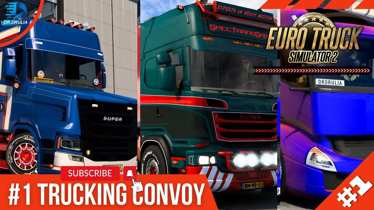 #ets2 ETS2 CONVOY DELIVERIES - YouTube