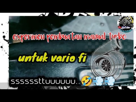 pasang turbo pada vario 125/Vario turbo/Vario modif pakek turbo - YouTube