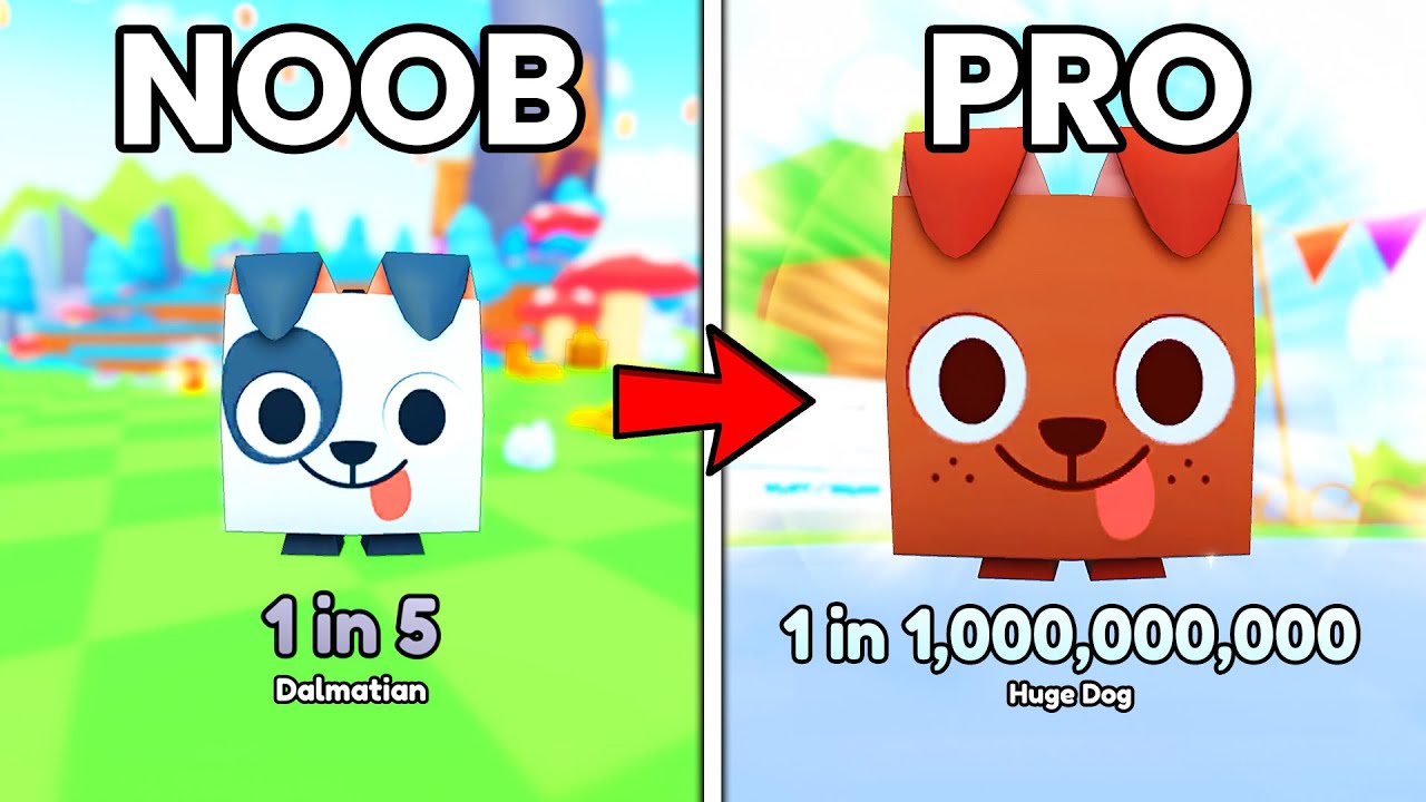 NOOB To PRO In PETS GO! FROM 1 TO 1,000,000,000 HUGE PET! - Roblox PETS ...