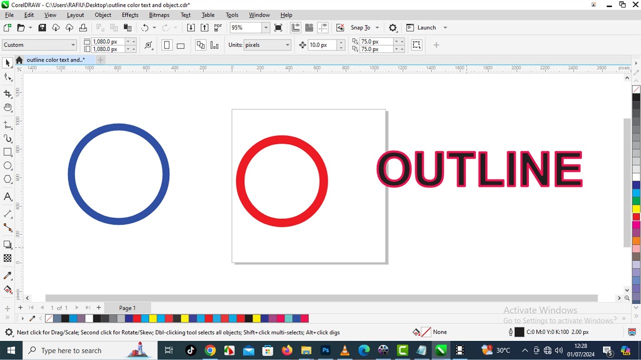 How To Change Outline Colour And Thickness In CorelDraw Amazing how-to-change-outline-colour-and-thickness-in-coreldraw-amazing