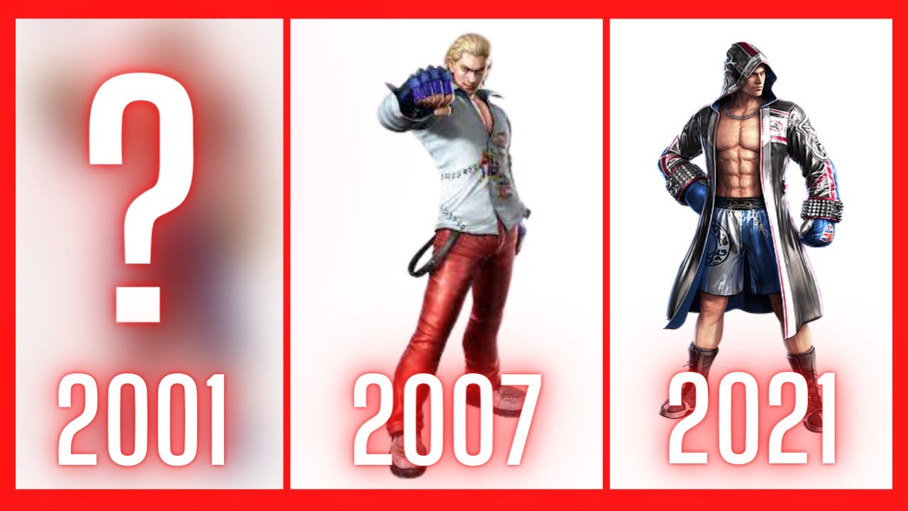 Evolution of Tekken Characters Steve Fox 2001 - 2021 - YouTube