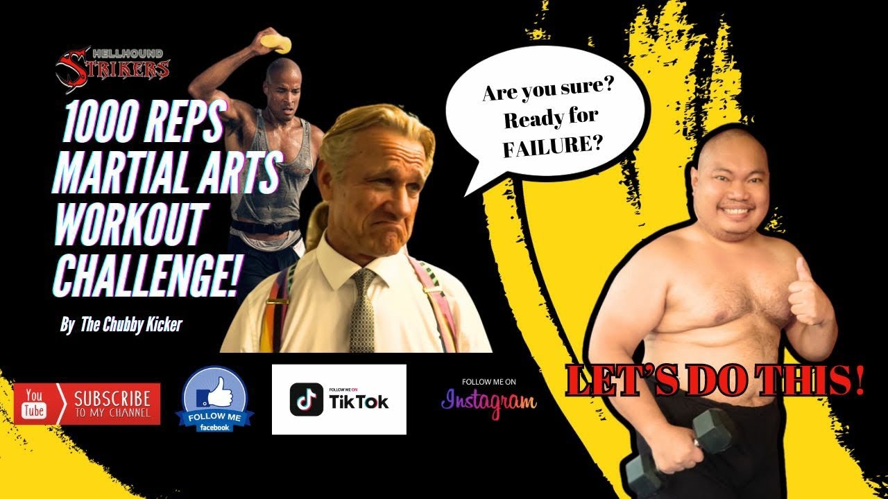 1000 Reps Martial Arts Workout Challenge! - YouTube