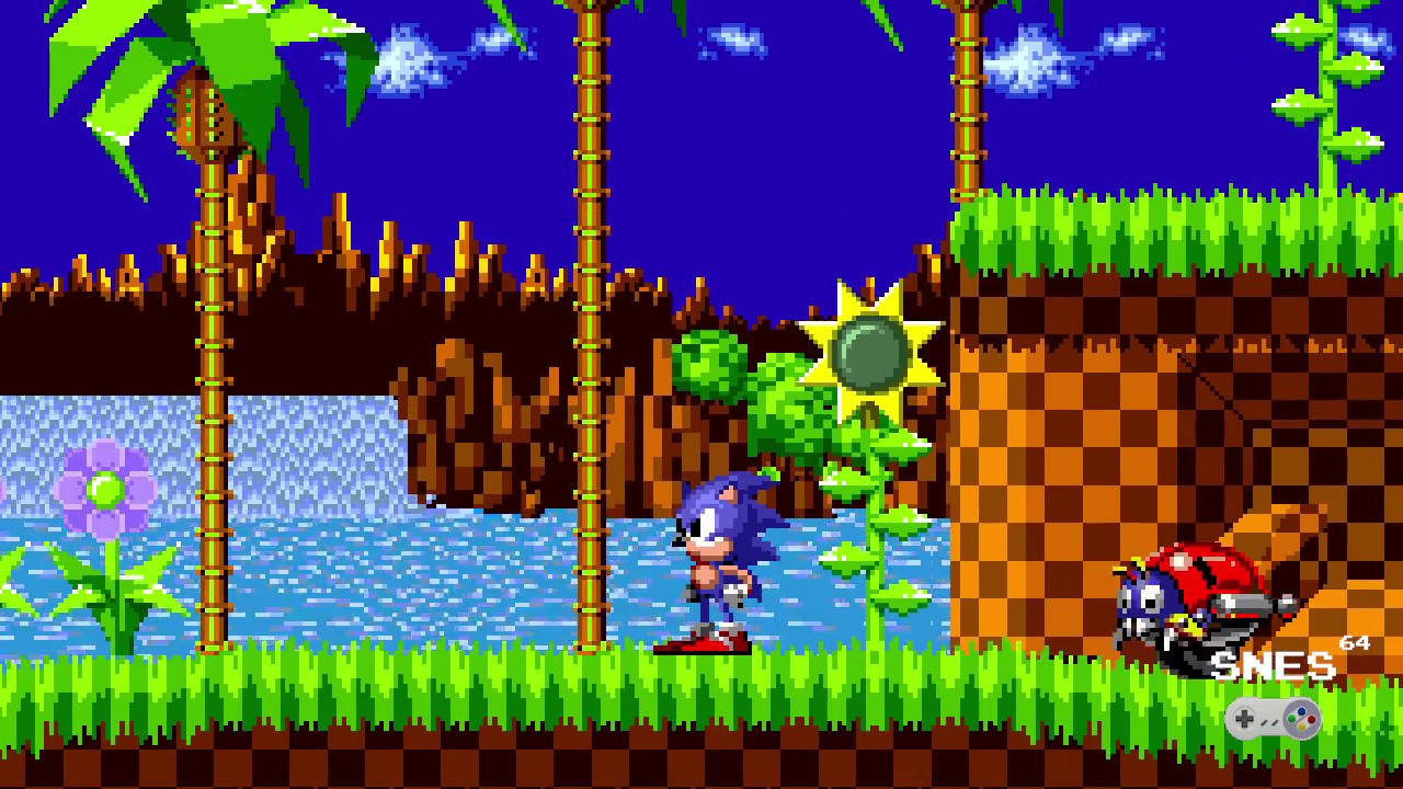 Motobug sneaks up on Sonic | Sprite Animation - YouTube