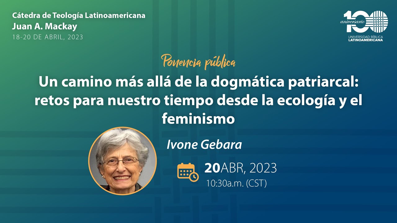 📣 PONENCIA PUBLICA “Un camino más allá de la dogmática patriarcal” con ...