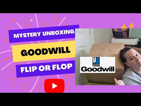 Unboxing a 25-Piece Apparel Mystery Box from Goodwill: Can I Make a ...
