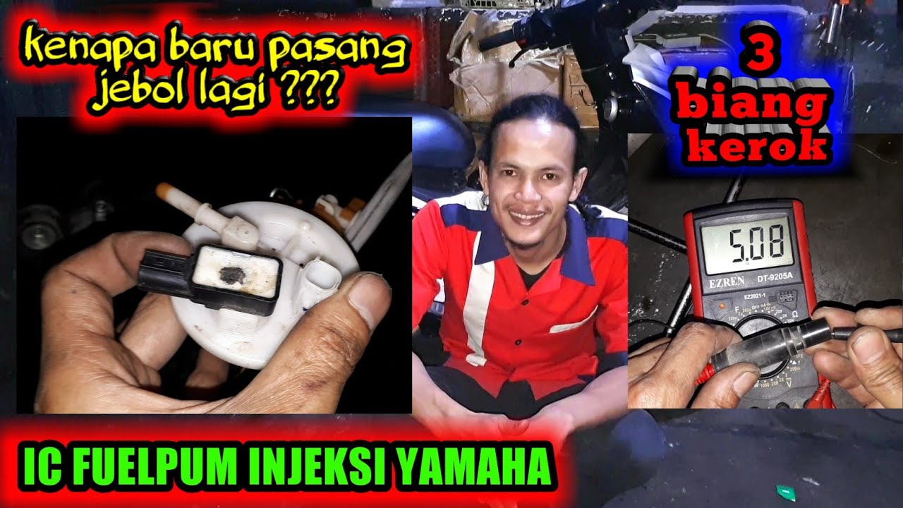 Kupas tuntas penyebab IC fuel pump cepat mati !!! yamaha injeksi ...