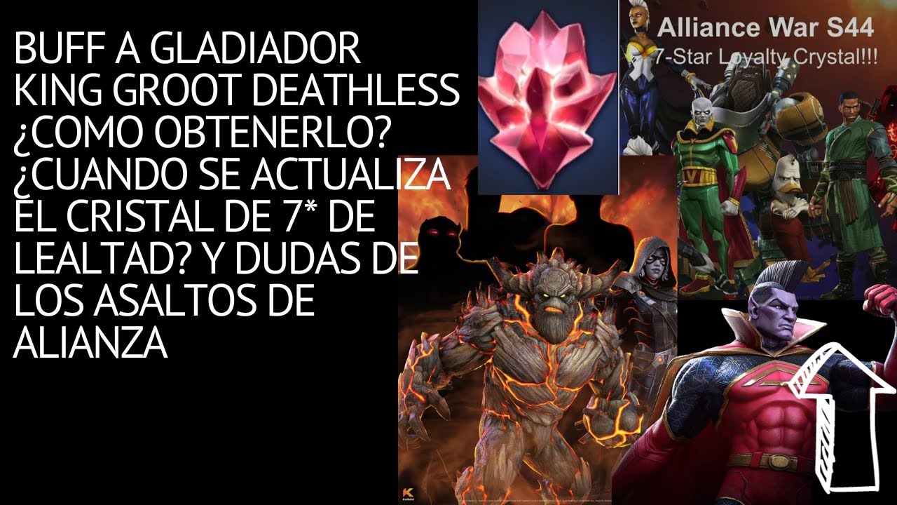 GLADIADOR BUFF CONFIRMADO | KING GROOT DEATHLESS LLEGA AL JUEGO | ¿TE ...