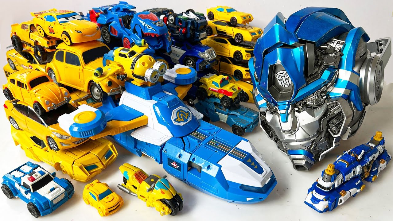 All TRANSFORMERS RISE OF BEASTS: Bumblebee vs Mirage - Dinosaur Truck ...