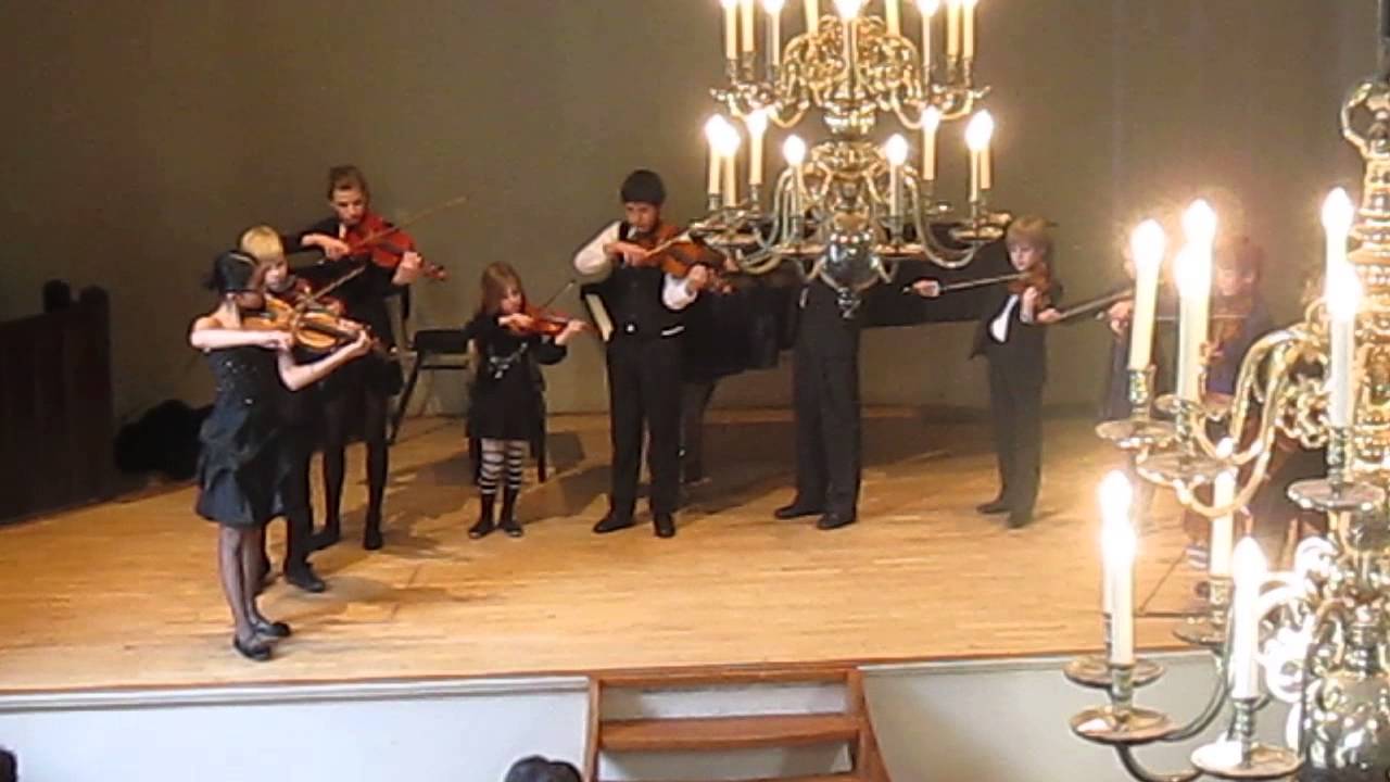 G.F. Handel, H. Scheepers by The Fancy Fiddlers - YouTube