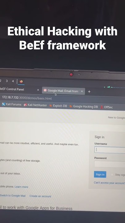 Google hack with beef framework - YouTube