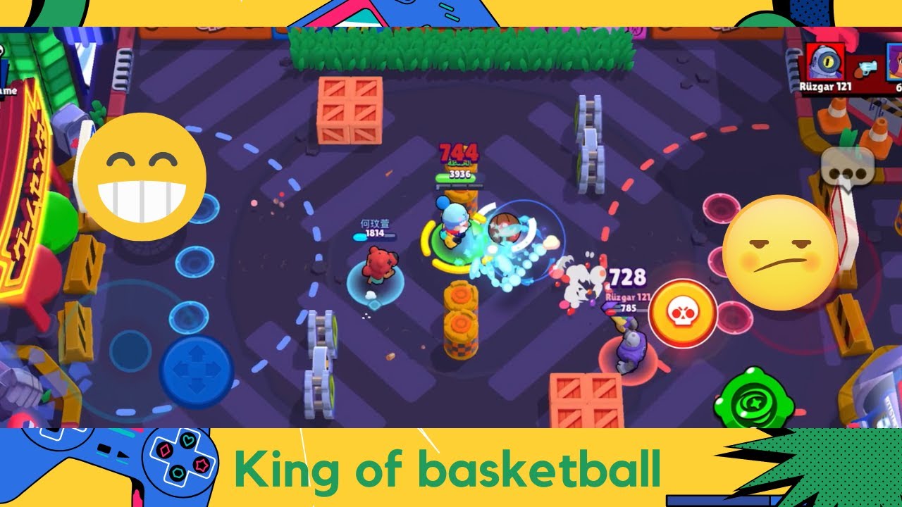 brawl stars king of basketball - YouTube