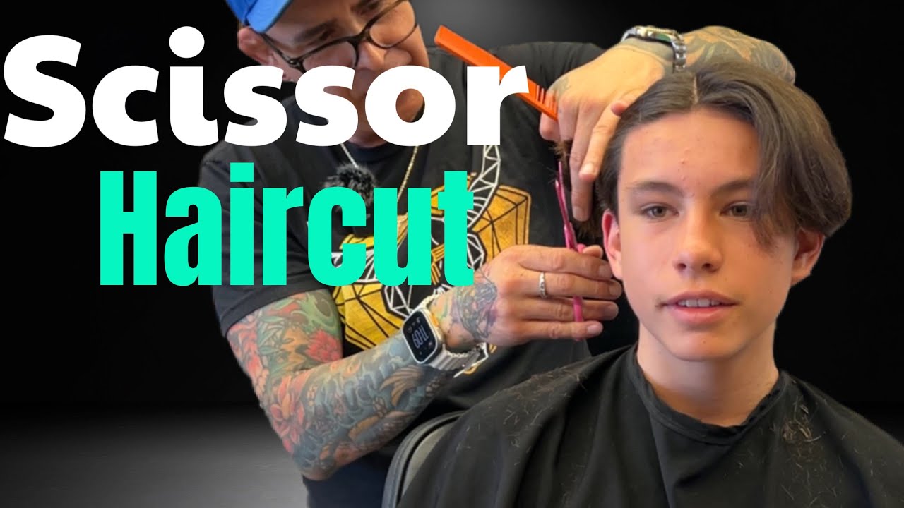 Epic Haircut Transformation: "Scissor Haircut" Trend in 2024 by Thomas ...
