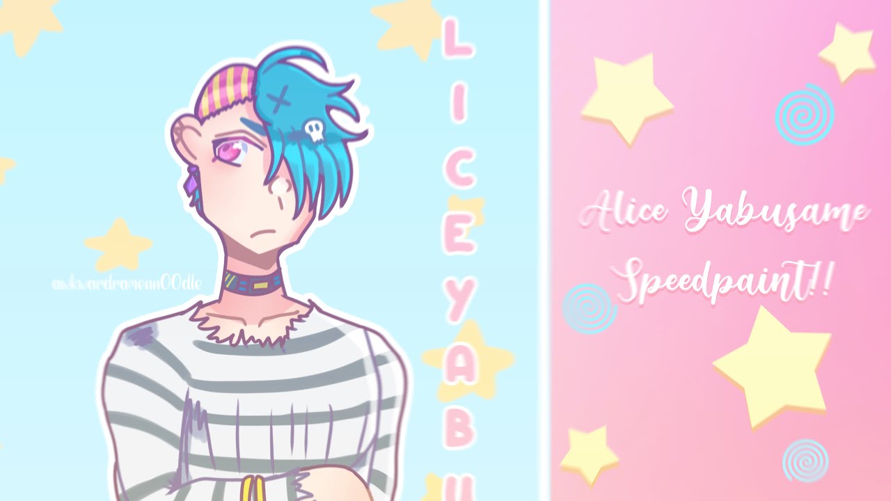 Alice Yabusame Speedpaint | Yttd - YouTube