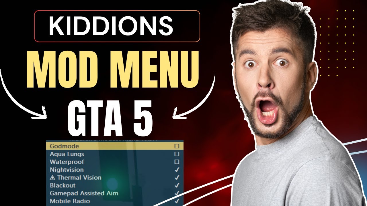 Make GTA 5 INSANE With These Easy Mod Steps! kiddions mod menu gta 5 ...