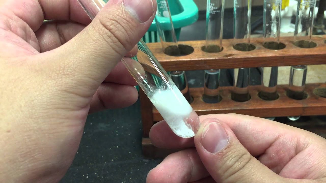 Cation Test: Lead(II) Ions - YouTube