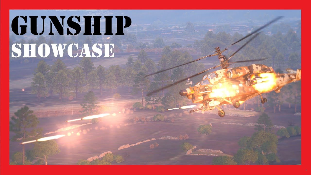Arma 3: Gunships Showcase [No commentary] - YouTube