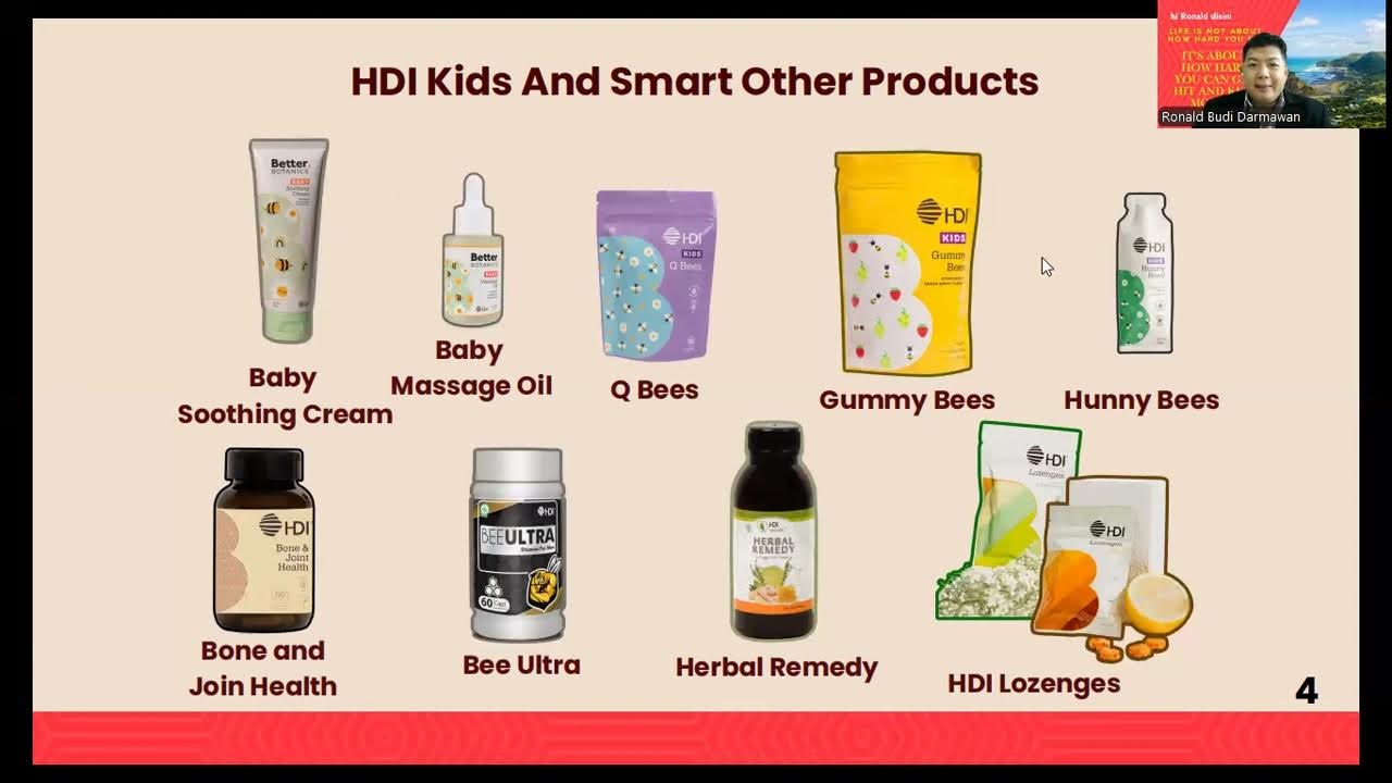 Presentasi Produk HDI dan BSKIN - smart HDI Business Sharing - YouTube