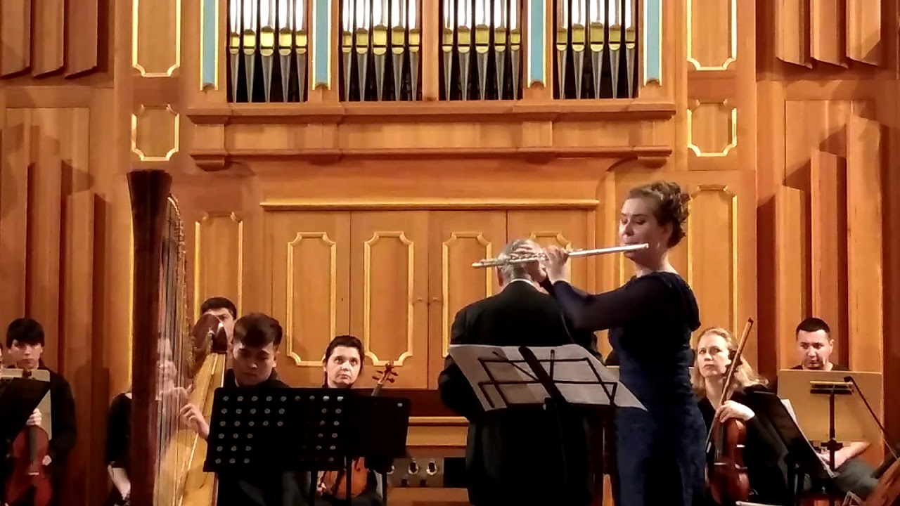 Mozart - Flute and Harp Concerto K299 - YouTube