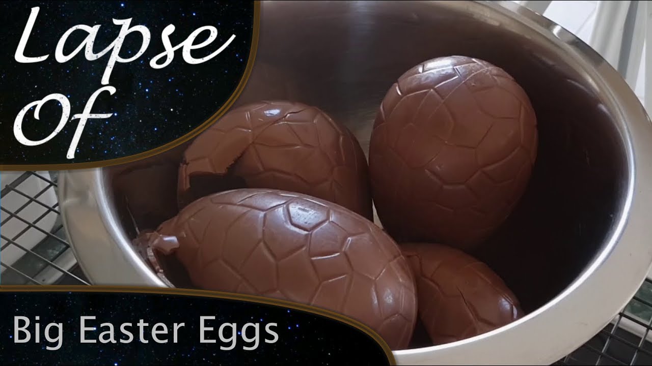 Lapse Of Melting Big Easter Eggs - YouTube
