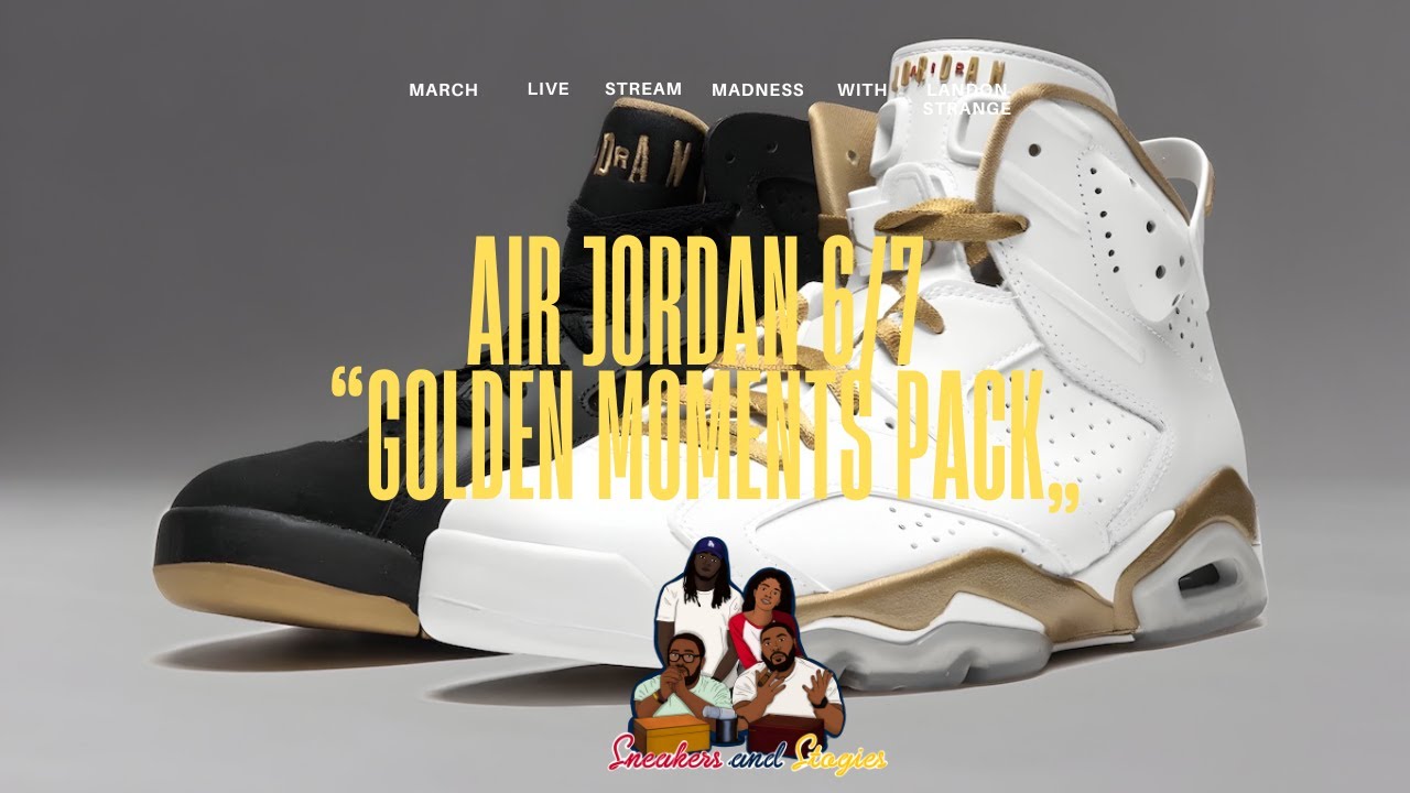 Air Jordan 6&7 “Golden Moments Pack” - YouTube